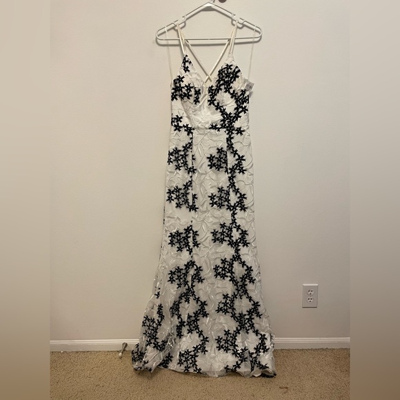 My Michelle | Dresses | My Michelle Mermaid Blackwhite Prom Dress ...